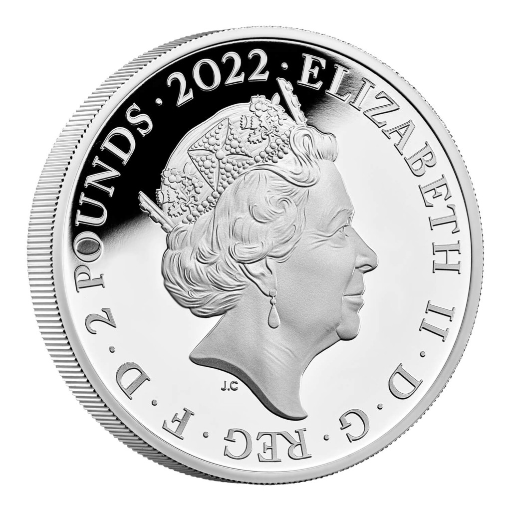 THE ROLLING STONES 2022 UK one ounce silver proof coin