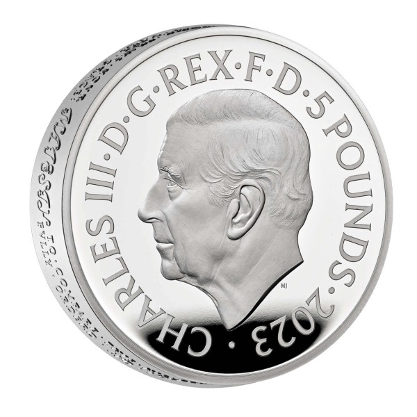 GREAT ENGRAVERS: Petition Crown 2023 UK 2oz Silver Proof Two-Coin Set