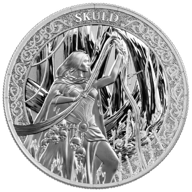 NORNS: SKULD 2026 5 Mark 1oz silver